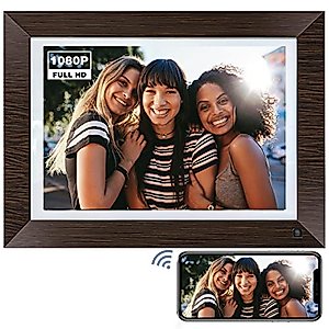 BSIMB 11 Inch 32GB FHD Smart Digital Photo Frame with 1920x1280 IPS Touch Screen, WiFi Could Picture Frame, Instantly Share Photos & Videos via Email/App, Motion Sensor, Gift for Grandparents