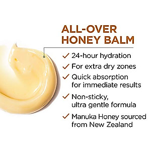 L'Oreal Paris Skincare Age Perfect Hydra-Nutrition All-Over Balm with Manuka Honey Extract and Nurturing Oils, to Soothe and Rescue Dry Skin, Paraben Free, 1.7 oz.