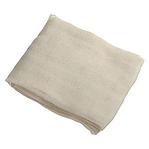 Regency Wraps 100% Cotton Cheesecloth For Basting Turkey, Canning, Straining, Cheesemaking, Natural Ultra Fine, 9 sq ft (Pack of 1)