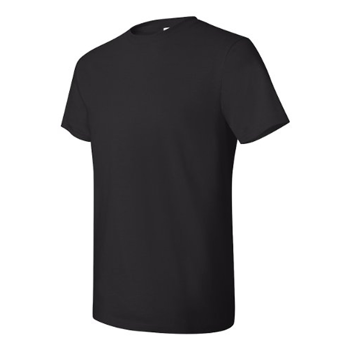 Hanes Men's Big and Tall Nano Premium Cotton T-Shirt (Pack of 2), Black, 3X-Large