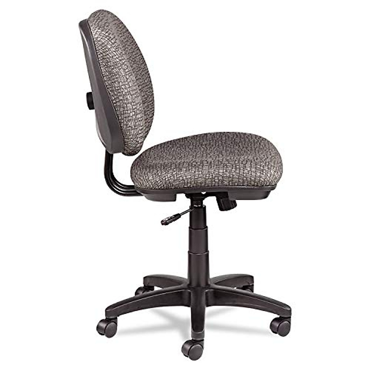 Alera IN4841 Interval Swivel/tilt Task Chair, Tone-on-Tone Fabric, Graphite Gray