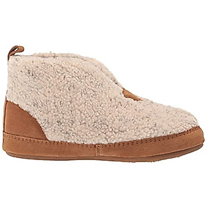 Acorn womens Recycled Ela Boot With Berber Upper and Lining Slipper, Natural, 5 6 US