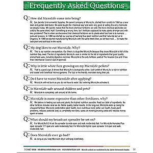 MicroLife Multi-Purpose (6-2-4) Professional Grade Granular Organic Fertilizer for All Plants All the Time, 40 LBS