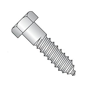 5/16 x 3 Hex Lag Screws Hot Dipped Galvanized Steel (Quantity: 100) - 5/16-9 x 3"