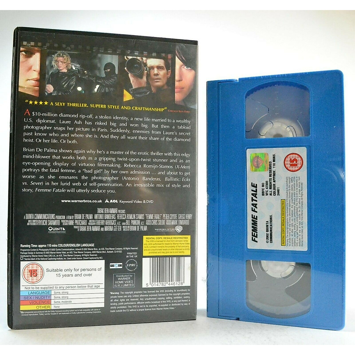 Femme Fatale (2002) Rebecca Romijn-Stamos Antonio Banderas