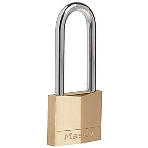 Master Lock 140DLH Padlock, 1 Pack, Bronze/Silver