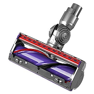 Dyson V10 V12 Cyclone Cordless Vacuum Cleaner Direct Drive Cleaner Head Turbine Floor Tool, Grey & Purple