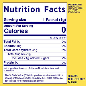 Splenda No Calorie Sweetener Value Pack, 1000 Individual Packets, 2.2 lbs,1000 Count (Pack of 1)