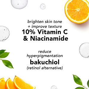 Mario Badescu Vitamin C Cream | Lightweight Face Moisturizer Enriched With Niacinamide for All Skin Types | Visibly Reduces Signs of Aging | 1 Fl Oz