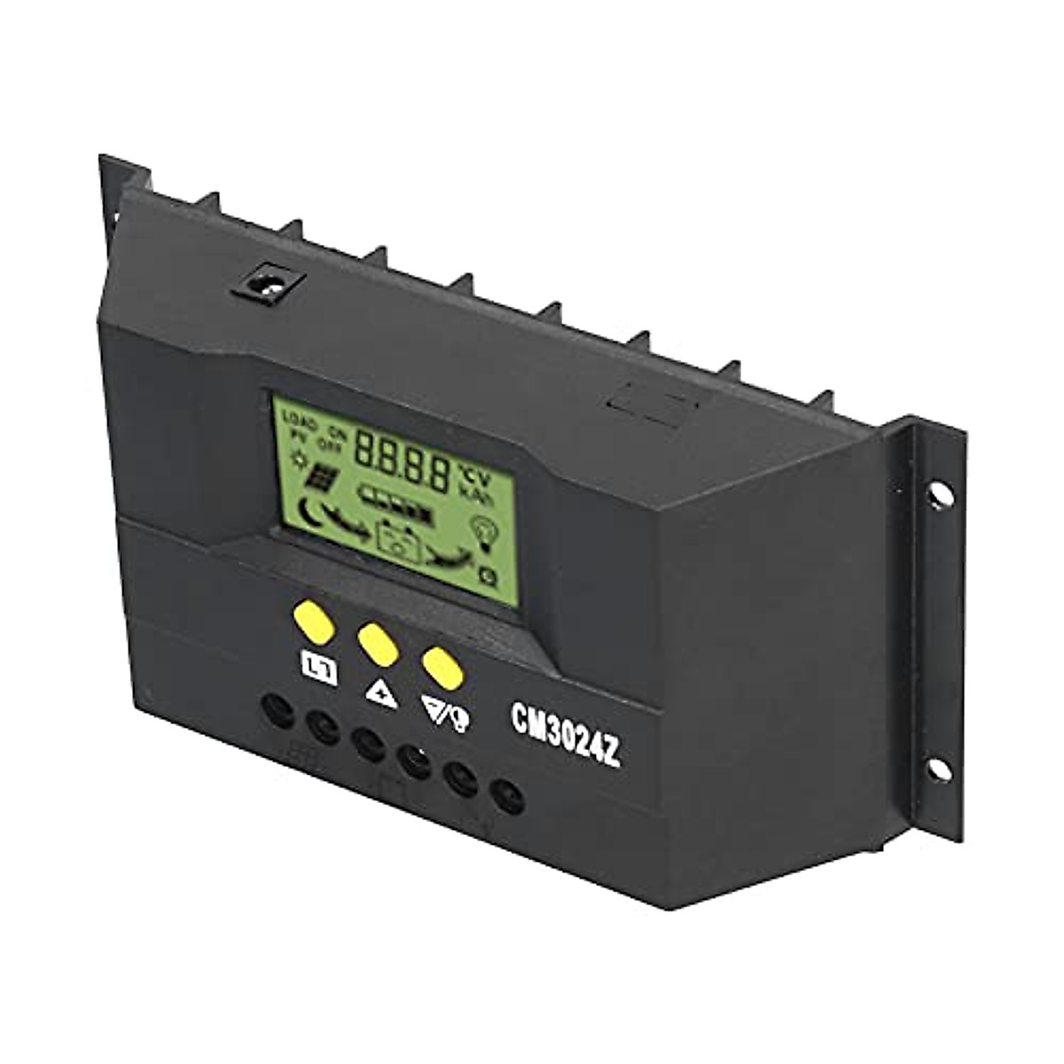 FTVOGUE CM3024Z PWM Solar Controller LCD Display Solar Panel Intelligent Regulator 12V 24V[30A],Solar Controller