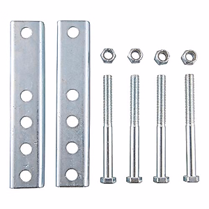 CURT 28101 Marine Boat Trailer Jack with 6-Inch Wheel, 1,000 lbs. 10-1/2 Inches Vertical Travel