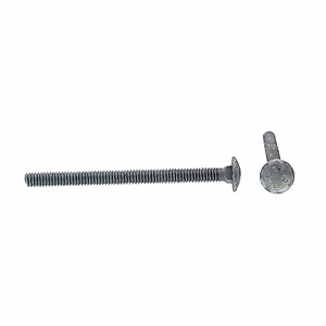 Prime-Line 9062509 Carriage Bolts, 1/4 In.-20 X 3-1/2 In., A307 Grade A Hot Dip Galv. (50 Pack)