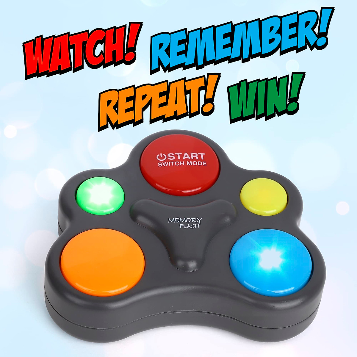 Point Games Handheld Memory Game, Kids Electronic Games, Sequence Fun for Kids with Lights & Sounds, Brain Challenge for Boys & Girls Ages 8+