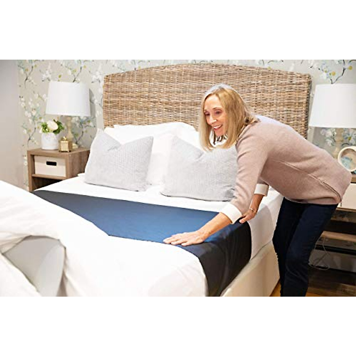 Grounding Sleep Mat Kit, Like a grounding Sheet for earthing, Improve Sleep with Clint Ober's EARTHING Products, fits Twin, Twin XL, Full, Queen, King, Cal King, and Split King