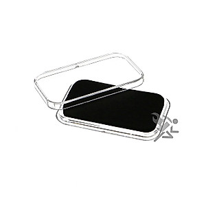 OnFireGuy Air-Tite Black Wafer Capsule Holders for 1oz or Smaller Gold Bars, 5 Pack