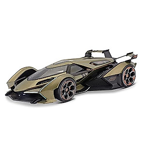 Maisto Diecast Cars Lambo V12 Vision Gran Turismo Matt Green Metallic 118 Diecast Model Car by Maisto (31454grn)