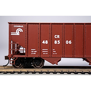 Bethlehem Steel 100-Ton Three-Bay Hopper - CONRAIL #488506 - HO Scale