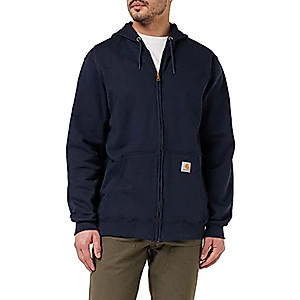 CarharttmensLoose Fit Midweight Full-Zip SweatshirtNew NavyX-Large