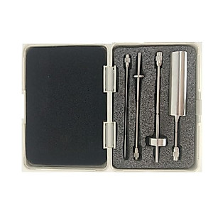 VTSYIQI Viscometer Viscosity Meter Rotor Adapter 1 2 3 4 Rotor for Rotary Viscometer Viscosity Meter Low Viscosity Adapter