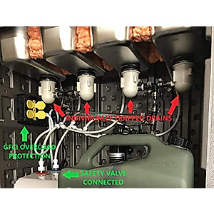 Concession Sinks - Standard Size Electric 3 Compartment with Hot Water for Food Vending Trailer, Hand Wash
