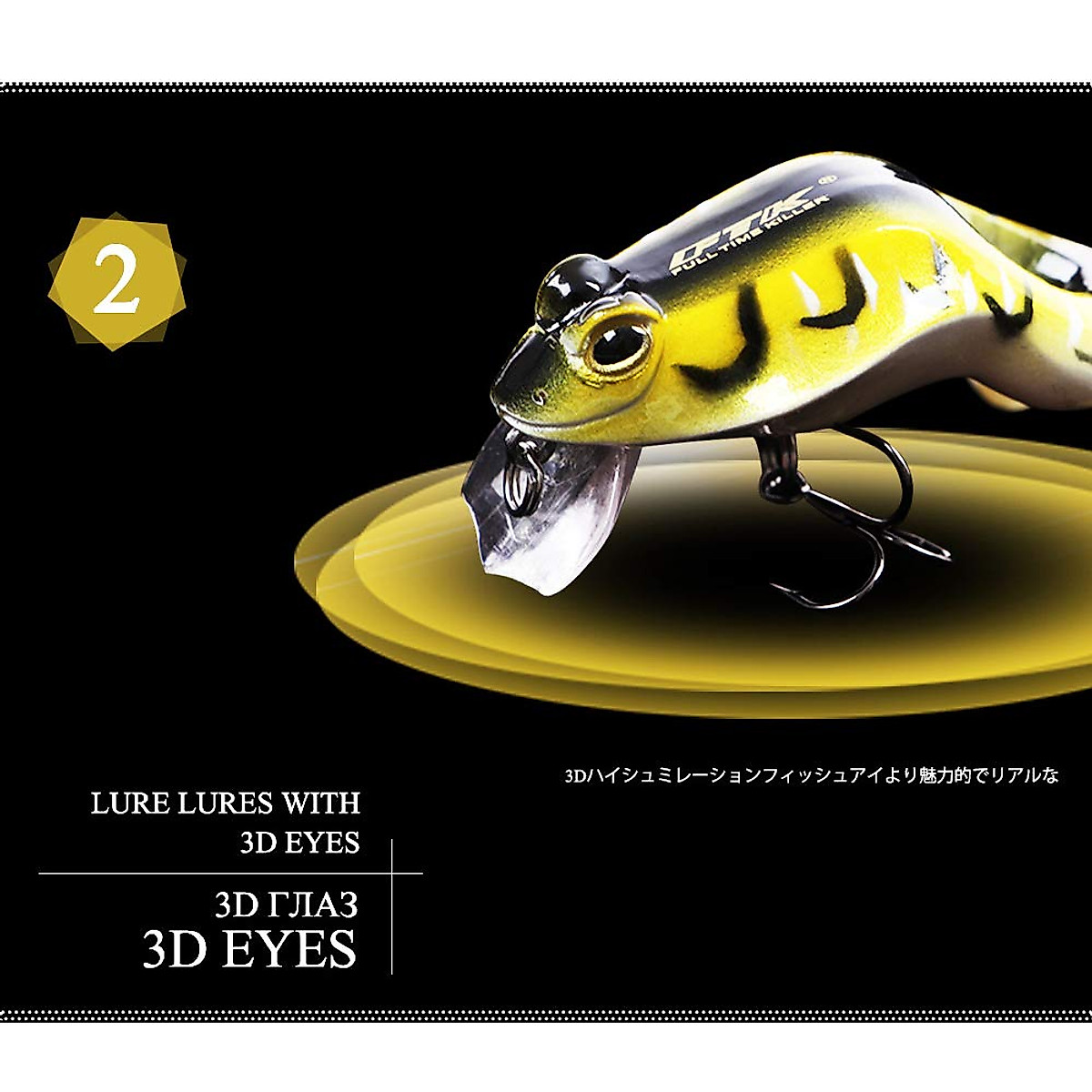 LOVEPET Bionic Fishing Bait,Ray Frog Fake Bait, Lures Bait,Fat Frog, Fishing Tackle,6 Pcs