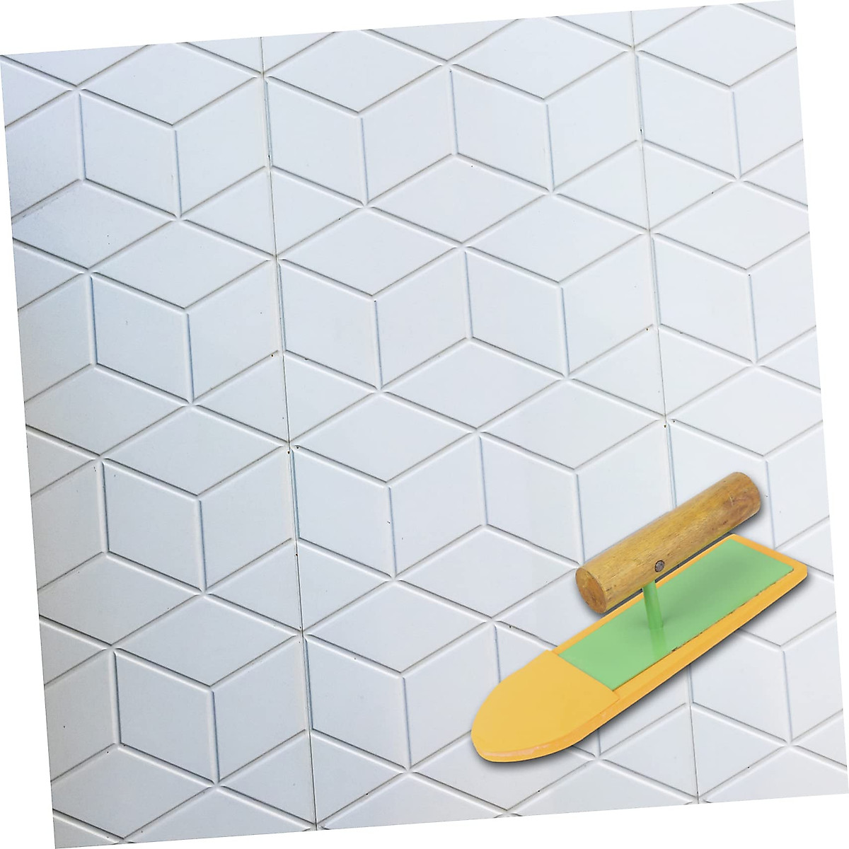 jojofuny Trowel Tiles Cleaner Caulk Scraper Handle Scraper Bricklayer Construction Tool Gap Scraper Caulking Scraper