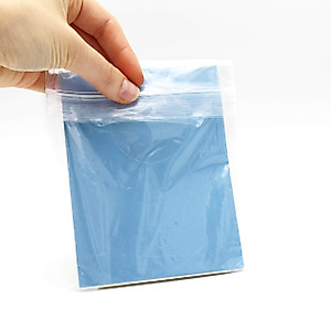 ChromaLabel 2 Inch Round Clear Wafer Seals, 250 Labels per Roll