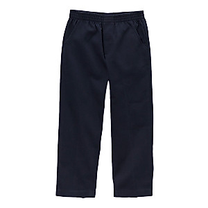 unik Boy's Uniform All Elastic Waist Pull-on Pants BU03 Navy 8