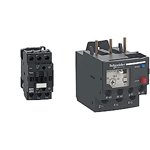 Schneider Electric - 32 AMP, 15HP, 120VAC, DPE32G7 Easy TeSys IEC Contactor + DPER32 Thermal Overload Relay