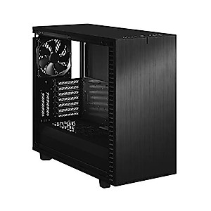 Fractal Design Define 7 Black Brushed Aluminum/Steel E-ATX Silent Modular Dark Tempered Glass Window Mid Tower Computer Case