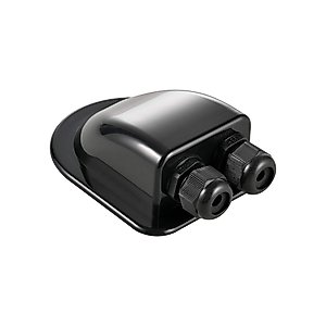 RICH SOLAR Cable Entry Housing Mount Cable Entry Housing Mount for RV,Boats, Caravans, Marine,Cable Entry Housing Mount Gland Box(Black)