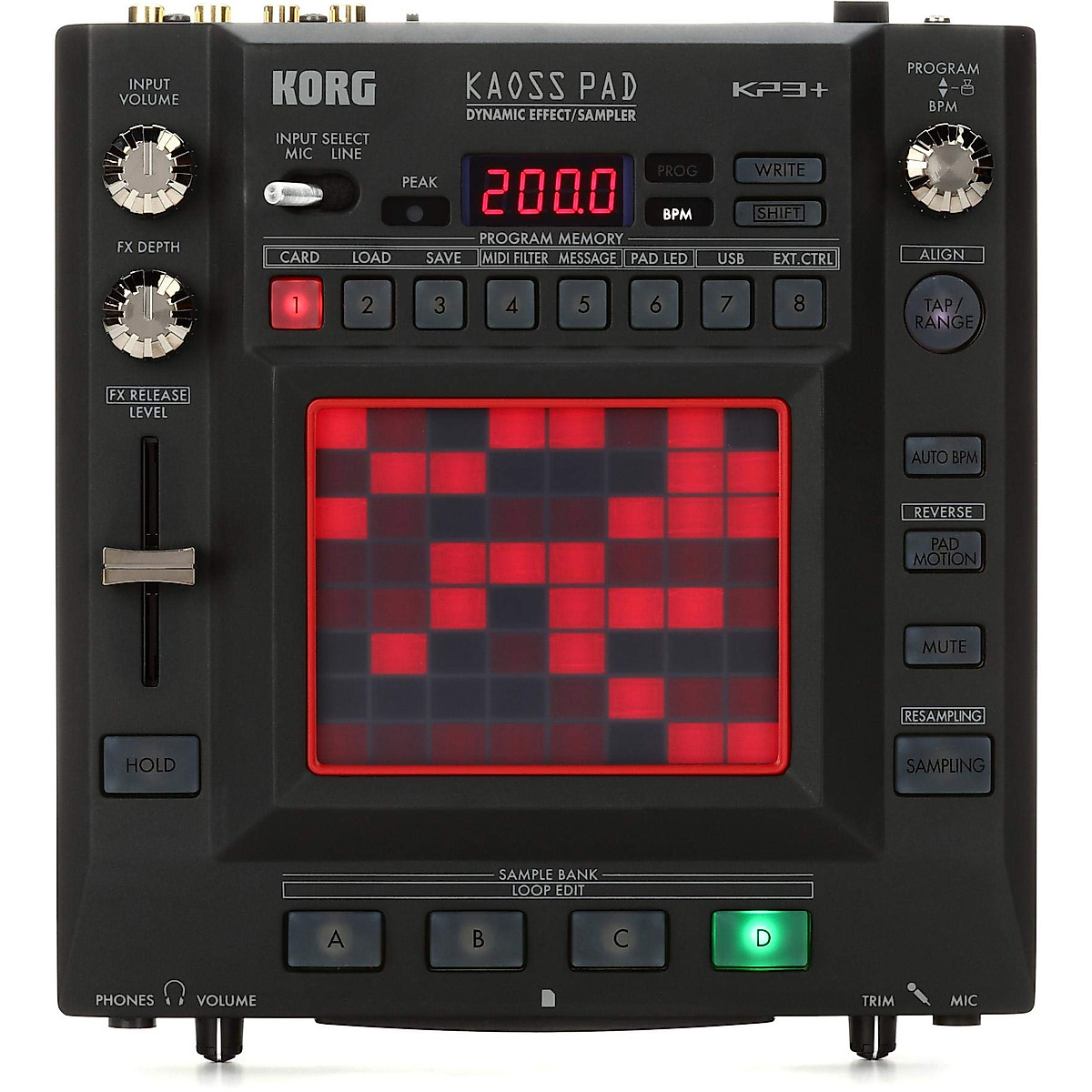 Korg KP3+ KAOSS Pad Dynamic Effects Sampler