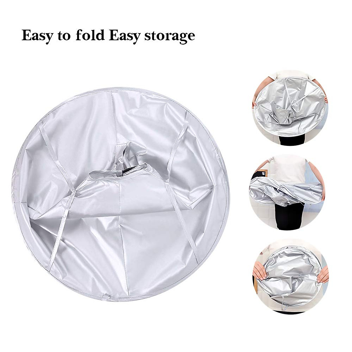 SZHSTC Professional Hair Cutting Cape Foldable Hair Cutting Cloak Umbrella for Salon Barber Adult Special Hair Styling Accessory