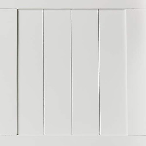 Donco Kids 325-TW_503-W Sleigh Bed withTrundle Bed, Twin/Twin, White