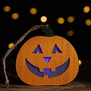 CCOOfhhc 3D Pumpkin Led String Lights,Spider Pumpkin Decorative Light Lamp 10 LEDs Halloween Decor Light for Holiday Festival