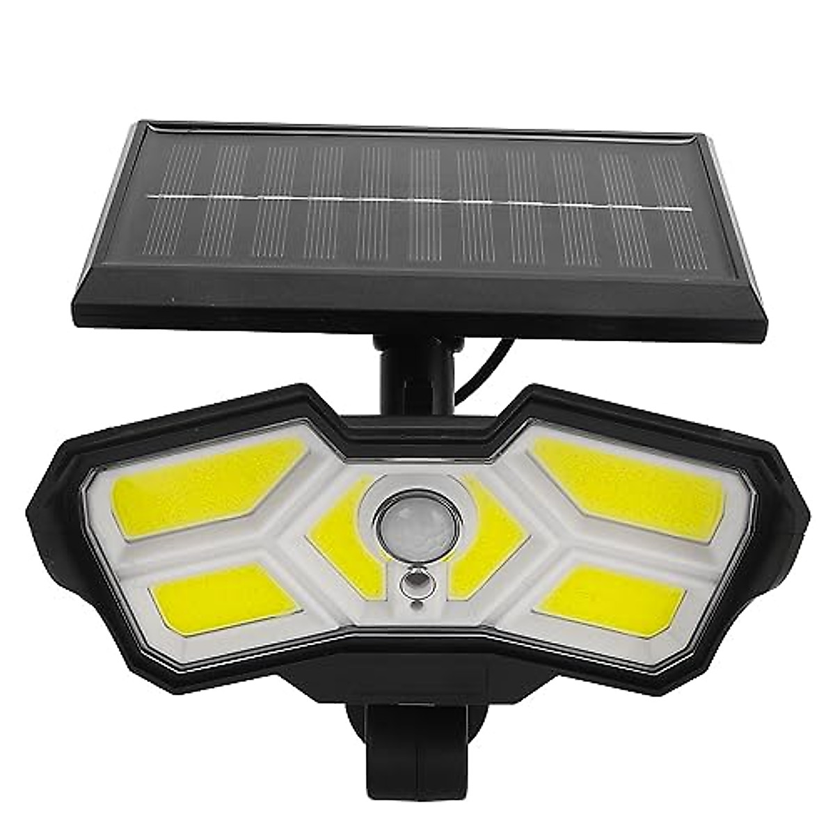 Demeras Solar Landscape Spotlights, 2400mah Bright Solar Flood Lights Auto Induction 2 Adjustable Brightness Modes for Patio (ASTEY-KXK-600-128COB)