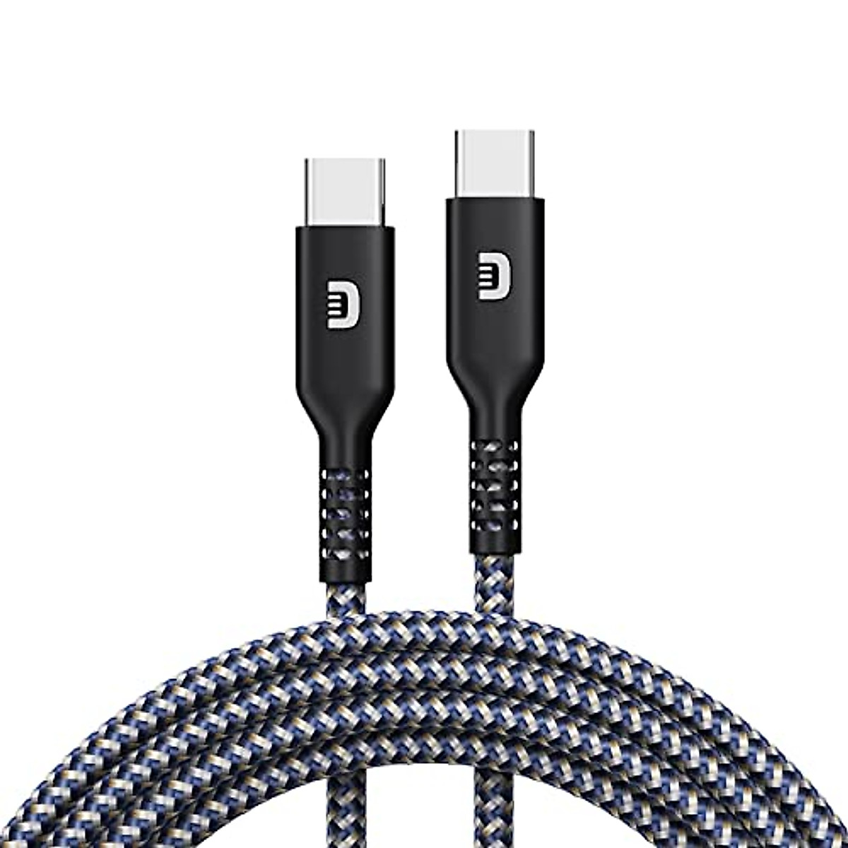 Zendure USB C to USB C Cable 100W PD Fast Charge Ultra Strong Durable Data Transfer Type C Charging Cable for Galaxy S20, iPad Mini 6, iPad Air 4, MacBook Pro 2021, Switch, Pixel, LG, 100cm, Black