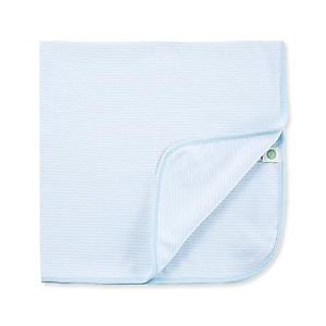 Little Me Blankets for Baby Boys' Thank Heaven for Little Boys' Swaddling Receiving Blanket