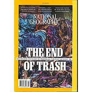NATIONAL GEOGRAPHIC MAGAZINE, THE END OF TRASH MARCH, 2020