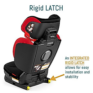 Peg Perego Viaggio Flex 120 - Booster Car Seat - for Children from 40 to 120 lbs - Made in Italy - Licorice (Black)