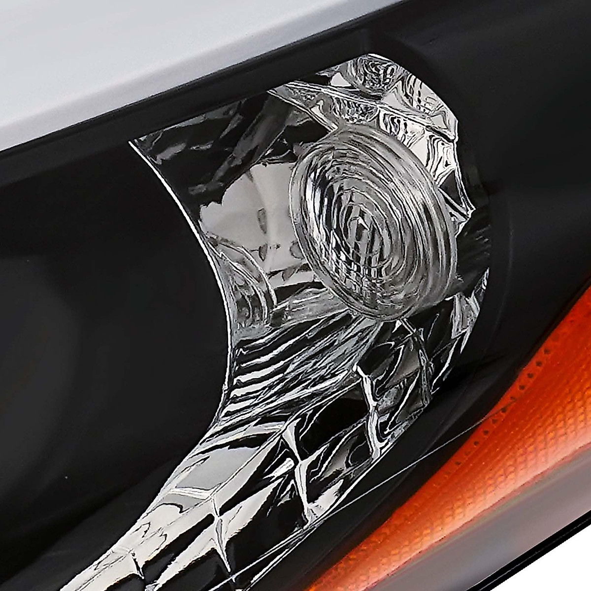 KARPAL Halogen Headlight for 2014 2015 2016 Hyundai Elantra Halogen Headlamp Left Driver Side LH Replacement 921013Y500 HY2502187