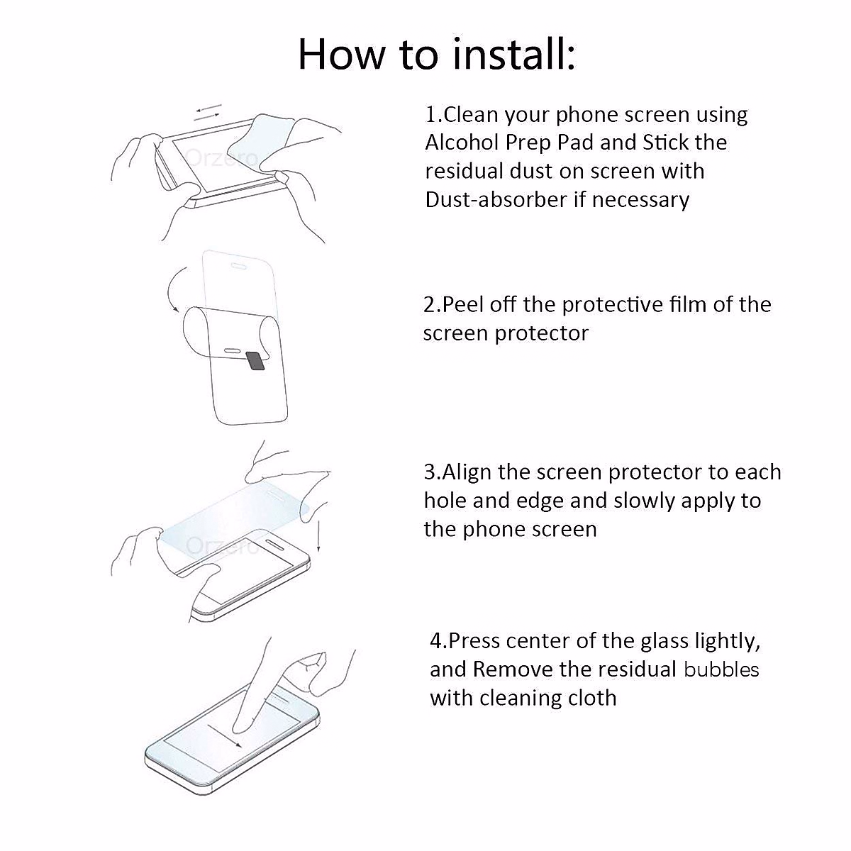 Orzero (3 Pack Tempered Glass Screen Protector Compatible for OnePlus Pad 11.61 inch, 2.5D Arc Edges High Definition Anti-Scratch Bubble Free 9 Hardness (Not for OnePlus Pad 2 2024 12.1 inch)