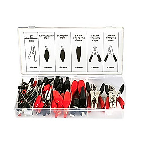 VCT 60PC PIECE ALLIGATOR CLIP/CLAMP CONNECTOR ASSORTMENT SET