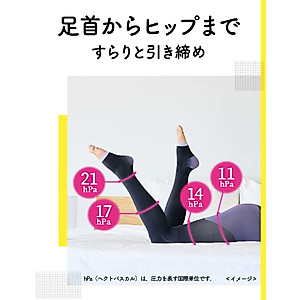 Made in Japan Sleeping Slimming Compression Leggings, for 5.08~5.41 ft tall