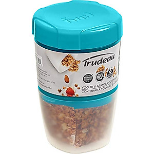 Trudeau Yogurt/Granola Container, Medium, Tropical