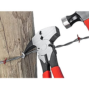 TEKTON 10-1/2 Inch Fencing Pliers | PSP10010