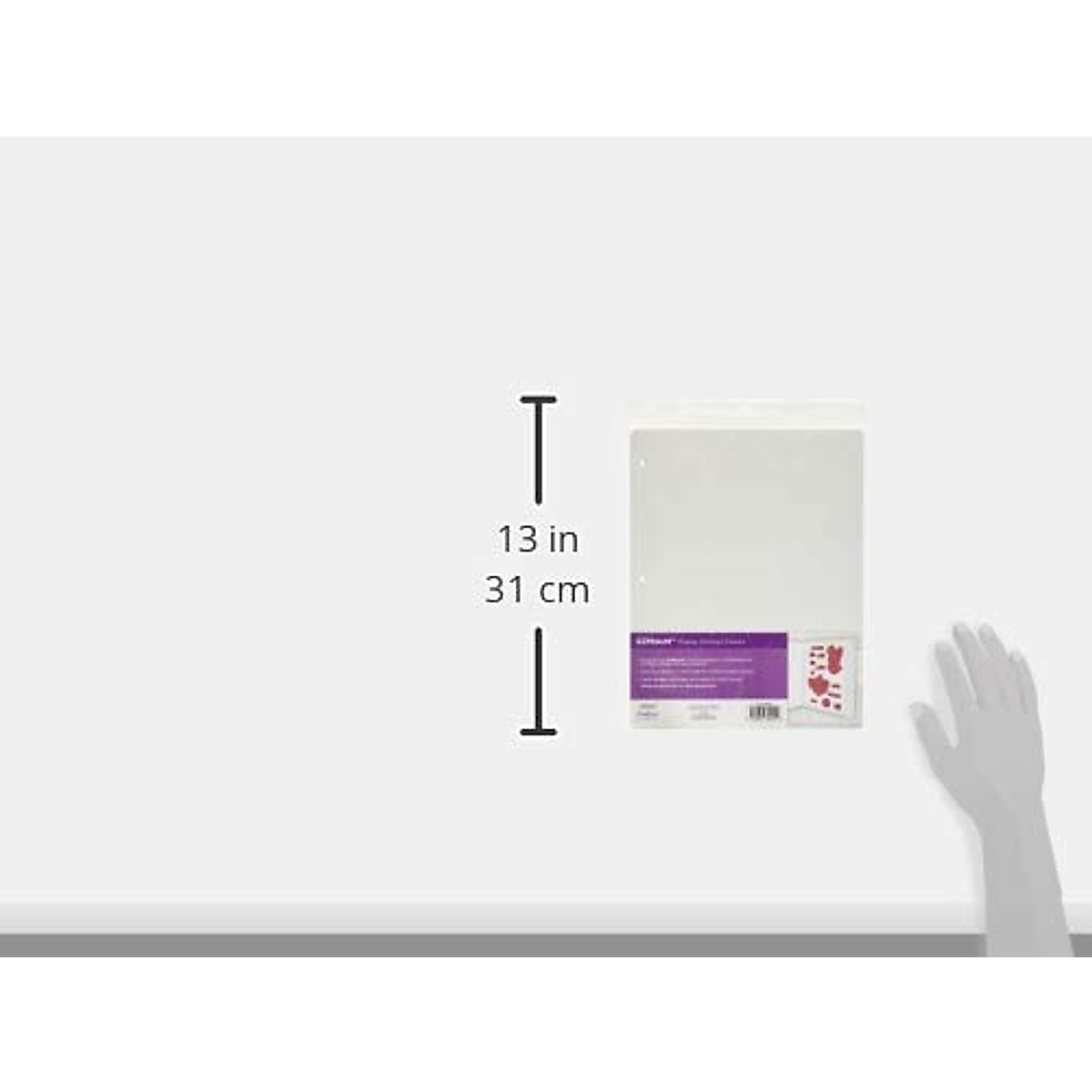 Sunday Int Stamp N' Stor Storage Panels 5/Pkg-8-1/2-Inch by 11-Inch