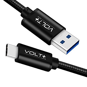 PRO USB Type-C Braided Cable Compatible with Your Microsoft Surface Duo 2 at Full 65 Watt Charging and 5Gbps Data Transfer Speeds [ 1.5M/5Ft Long]