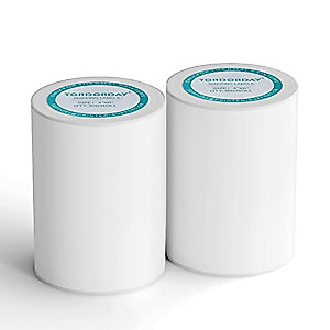 Tordorday USB Thermal Label Printer for Shipping Packages, 4x6 Thermal Labels (2 Rolls)