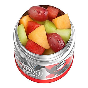 THERMOS FUNTAINER 10 Ounce Stainless Steel Kids Food Jar, Incredibles 2